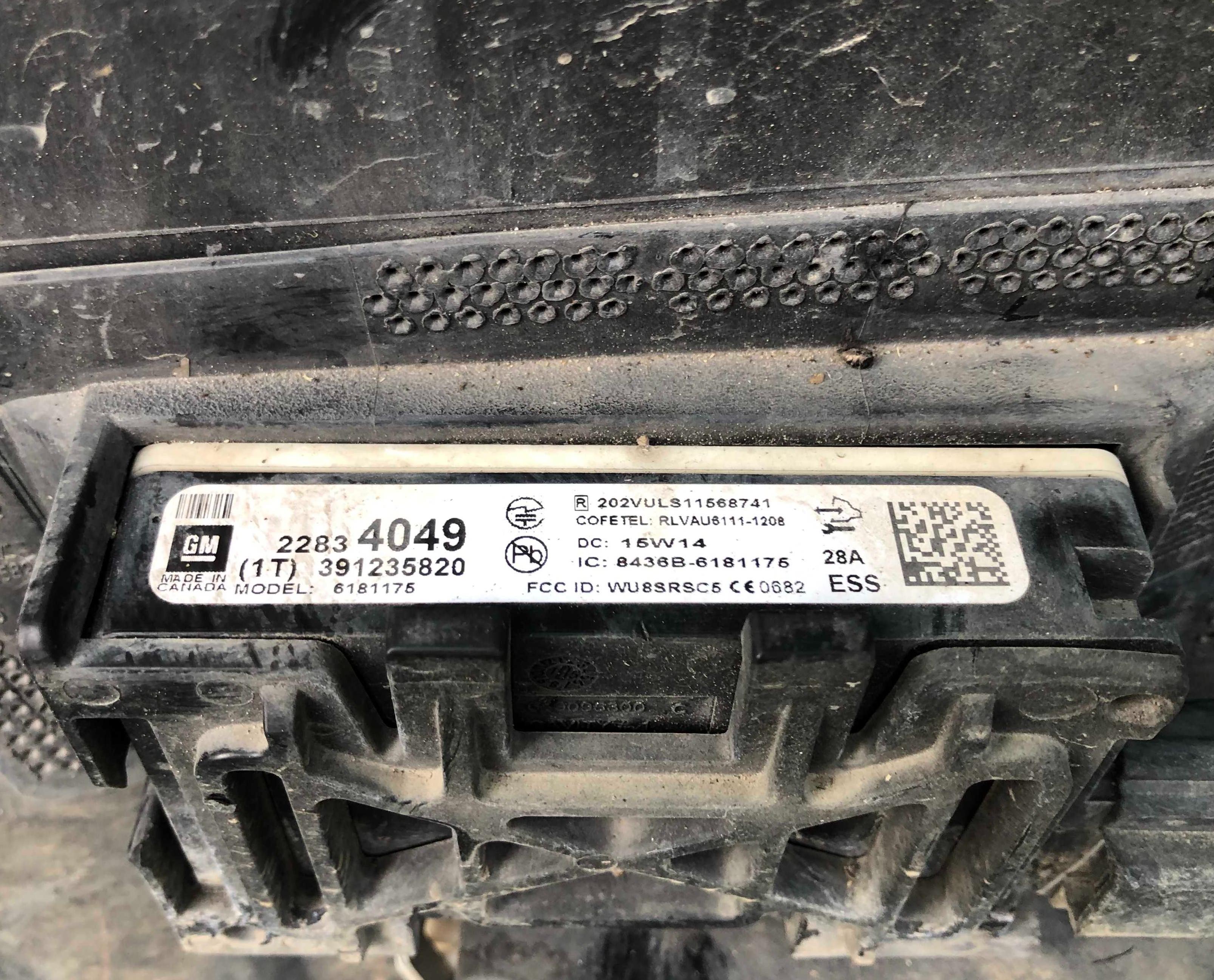 Радар ближней зоны Cadillac Escalade 2015-2017 84112235 ; 84112234 ...